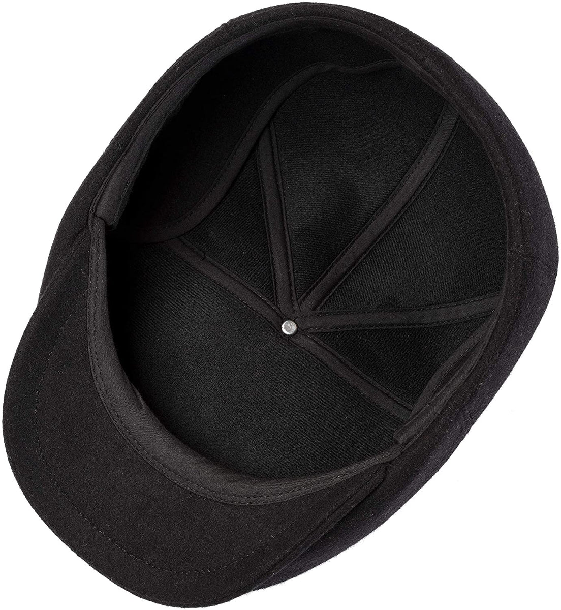 Men's Newsboy Cap - Perfect Gift For Hat Lovers - Black Newsie Cap ...